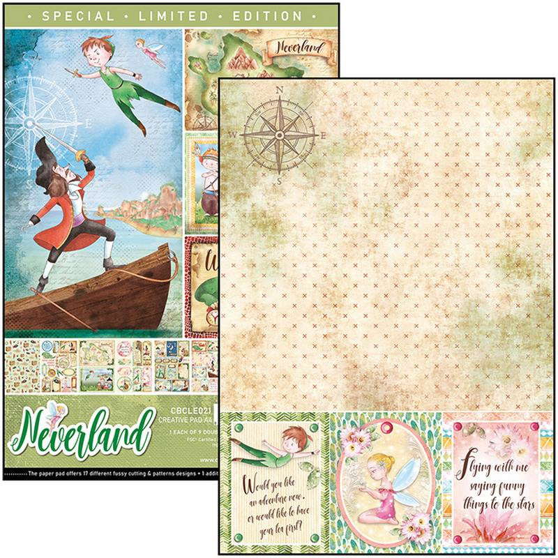 Set de papier A4 Neverland Edition Limitée 9f - Creative Pad Ciao Bella ...