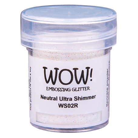 Embossing Glitter Powder Neutral Ultra Shimmer 15ml - WOW