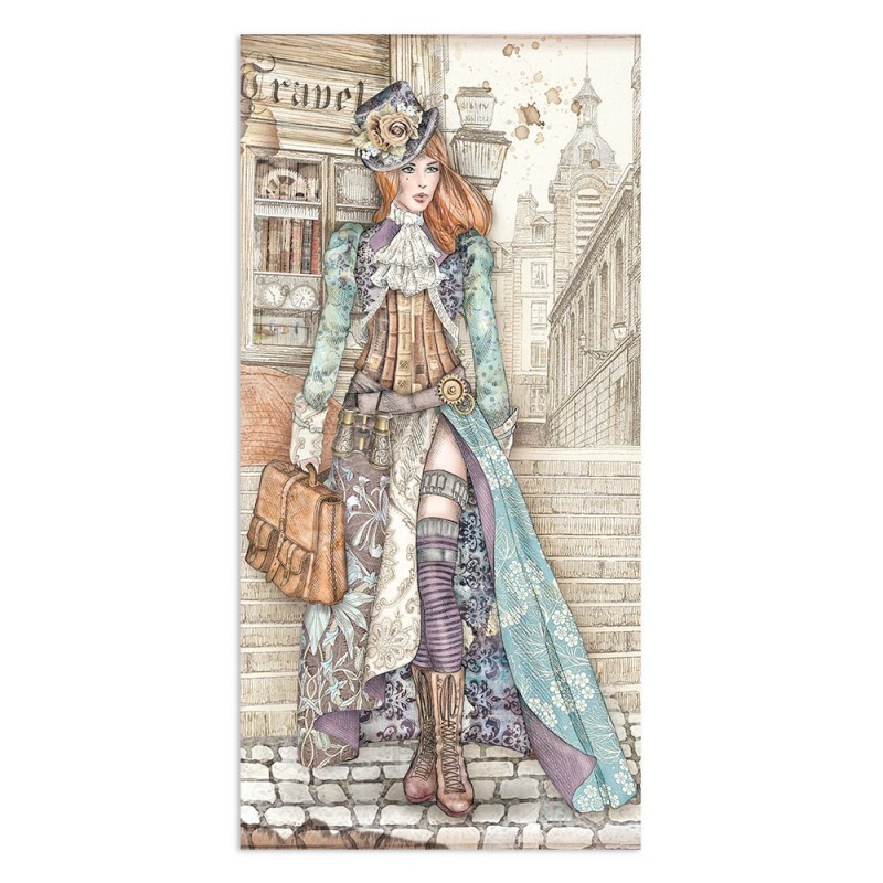 Collectables 15x30 Lady Vagabond Lifestyle 10 feuilles - Stamperia