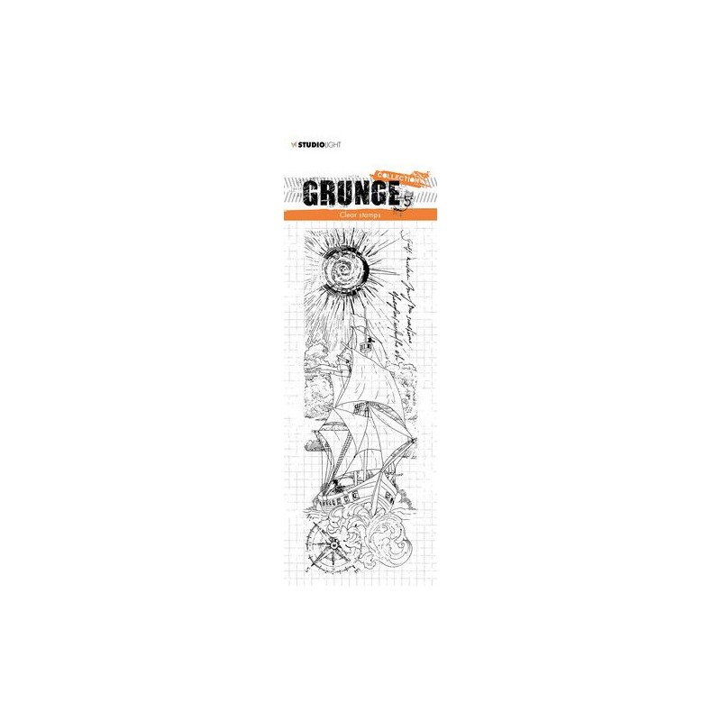 Tampons transparent Grunge Collection 104 – Clear stamps – Studio Light