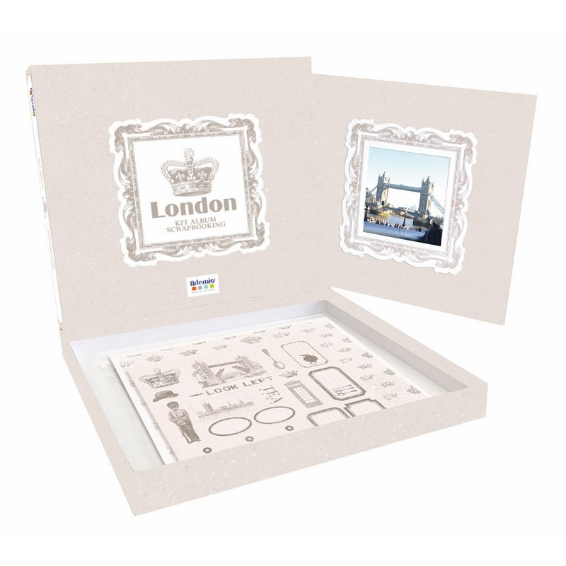 Kit scrapbooking Album London - Artémio