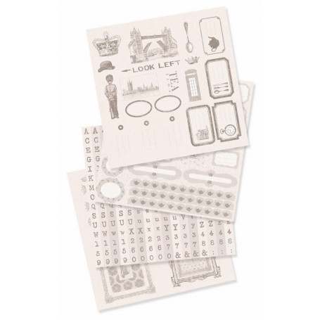 Kit scrapbooking Album London - Artémio